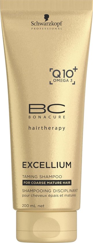Schwarzkopf Bonacure Excellium Q10 Taming Shampoo 200ml | bol