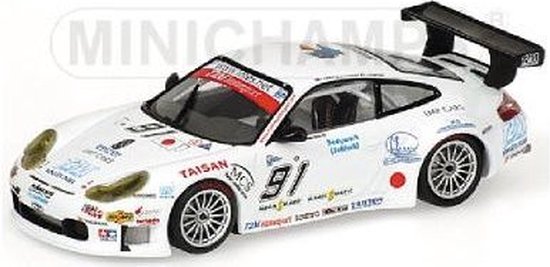 Porsche 911 GT3 RS #91 1000km Spa-Francorchamps 2005 - 1:43 - Minichamps | bol.com