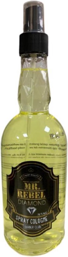 Mr.Rebel - Diamond - Spray Cologne - Yellow 440ml | bol