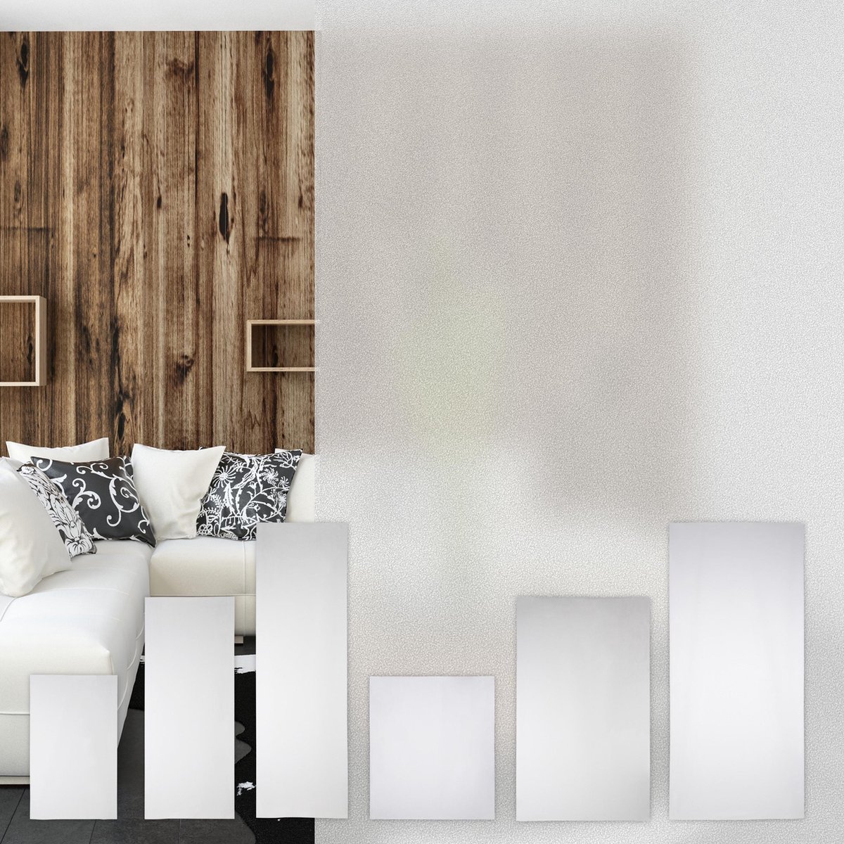 relaxdays anti-inkijk folie statisch - melkglasfolie tegen inkijk ...