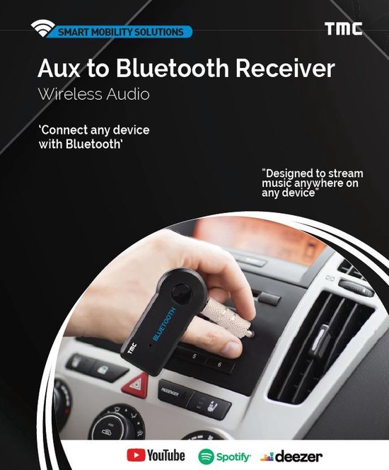 TMC Aux to Bluetooth Receiver | bol