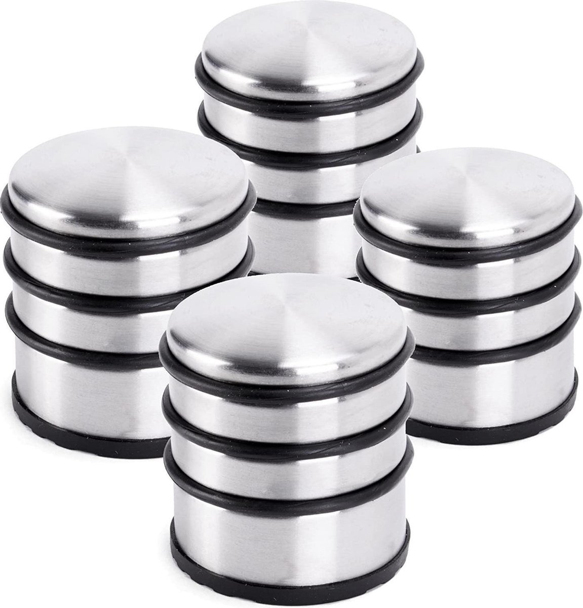 Oxid7® deurstopper roestvrij staal hoog 8,5x8 cm (BxH) – 1,2 kg ...