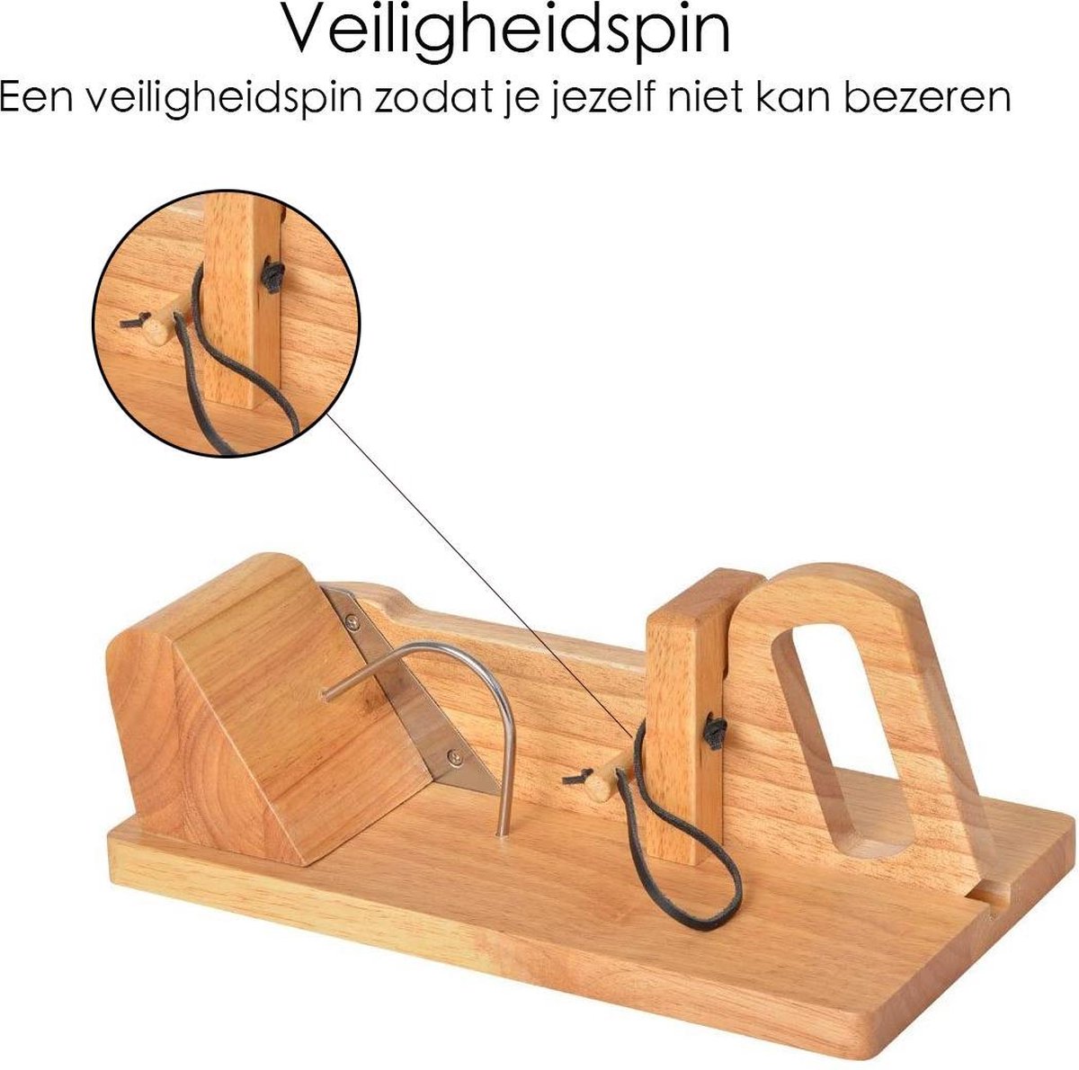 Worst Guillotine - Worstplankje - Worstsnijplank - Geschikt voor Salami ...