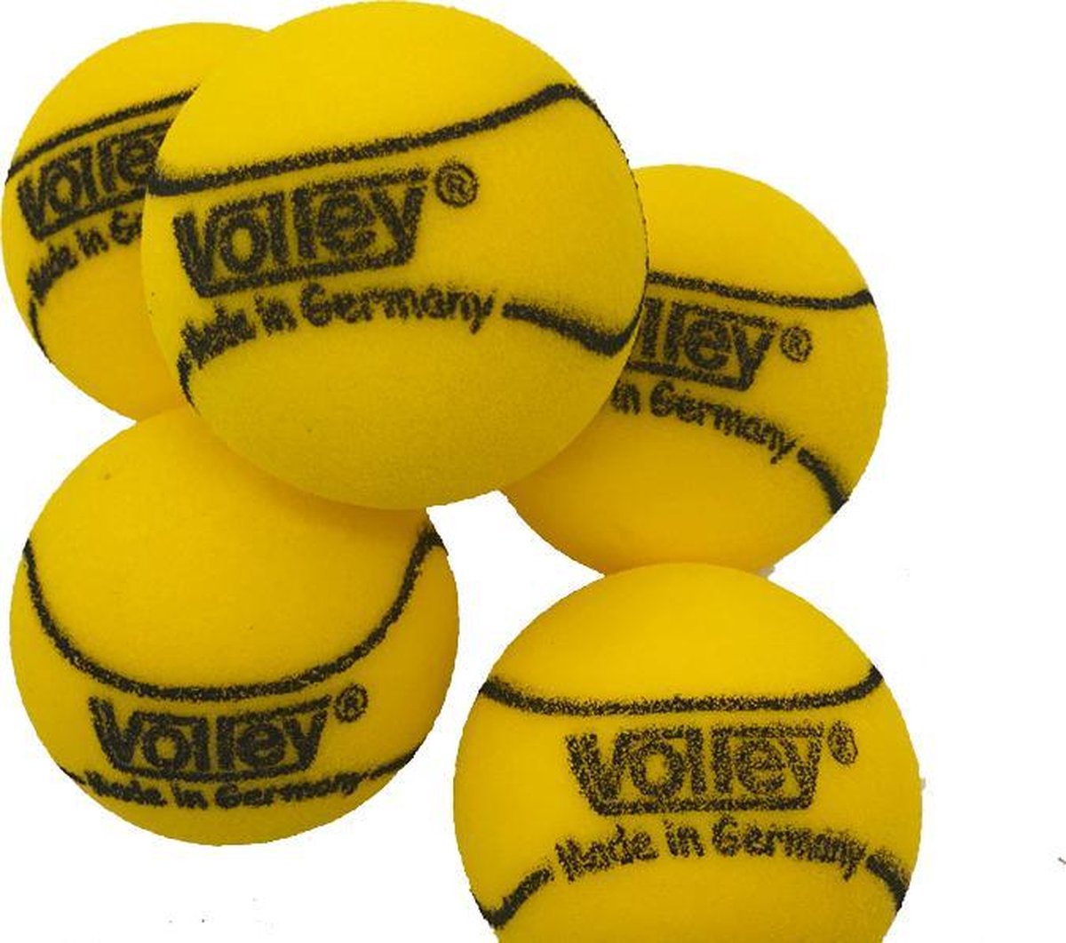 Foam Tennisbal | dia 90 mm | Merk Volley |5 Stuks | Dynamic Tennis | bol