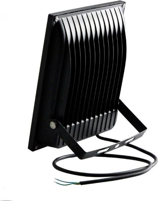 LED Bouwlamp / Schijnwerper - Rood - 30 Watt - Plat | bol