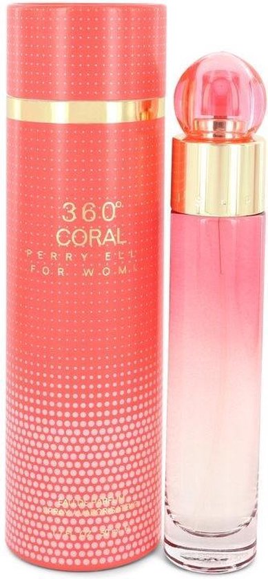 Perry Ellis 360 Coral by Perry Ellis 50 ml - Eau De Parfum Spray | bol.com