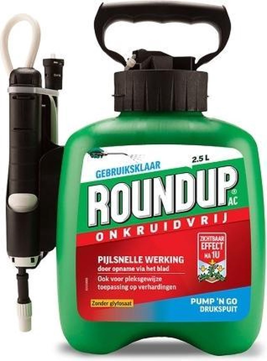 ROUNDUP NATURAL GLYFOSAAT VRIJ KANT EN KLAAR SPRAY 2.5 LITER | bol