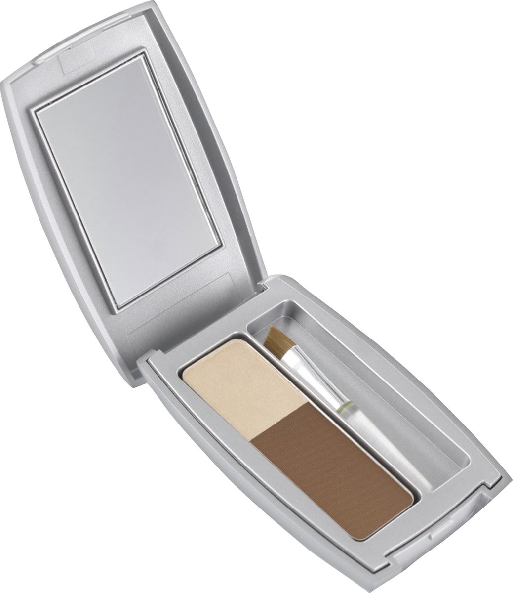 Herome Eye Care Wenkbrauwpoeder Middenbruin - Compact Brow Powder ...