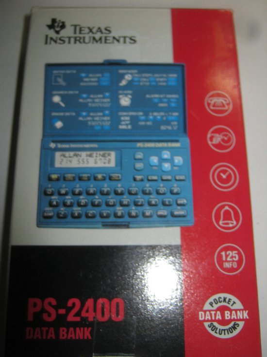 TI Texas Instruments PS-2400 Data Bank | bol.com