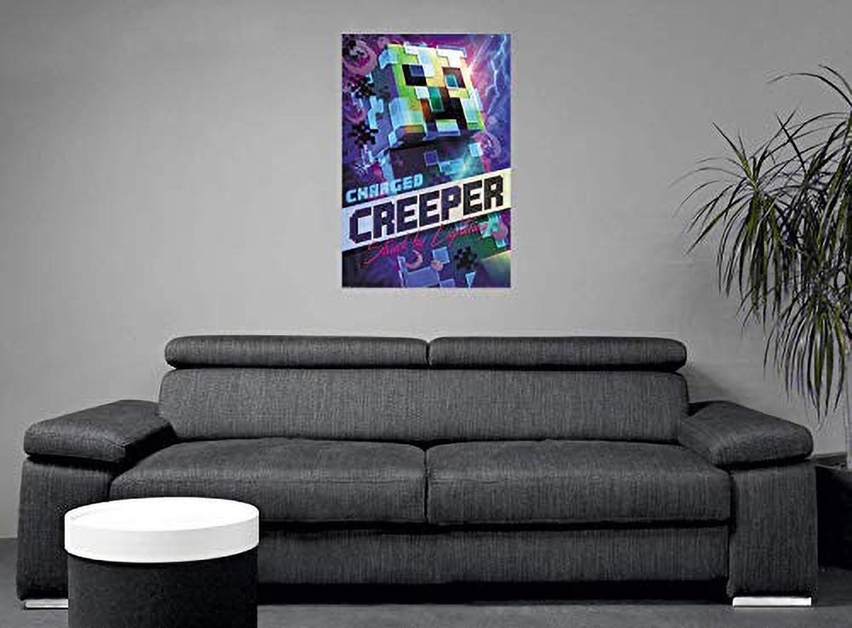 Minecraft Charged Creeper Poster 61x91.5cm | bol.com