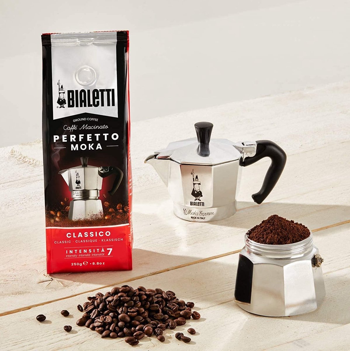 Bialetti Roma gemalen koffie - 2x 250 gram | bol