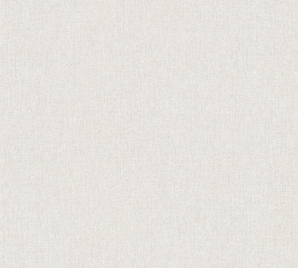 Livingwalls behangpapier effen wit en grijs - AS-375211 - 53 cm x 10,05 ...