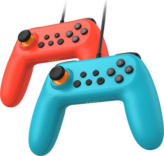 A&K RED & BLUE Controllers | Geschikt voor Nintendo Switch | Rood Blauw ...