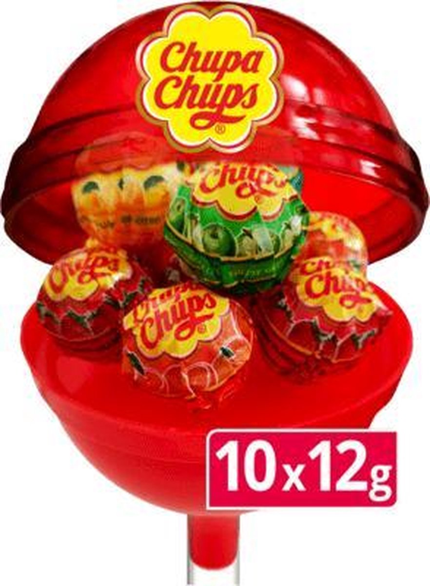 Chupa Mega Mini Chups (10 Lollys) | bol