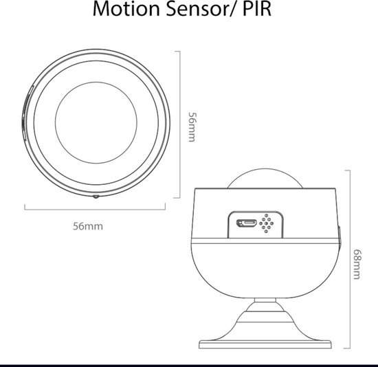 Trendcare,slim draadloos huis beveiliging alarm systeem met temperatuur ...