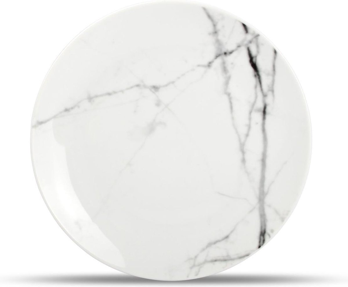 Salt&Pepper - Plat bord 19cm marble - Stone - set/4 | bol.com