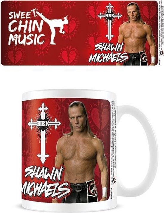 WWE Shawn Michaels Sweet Chin Music Mok | bol.com