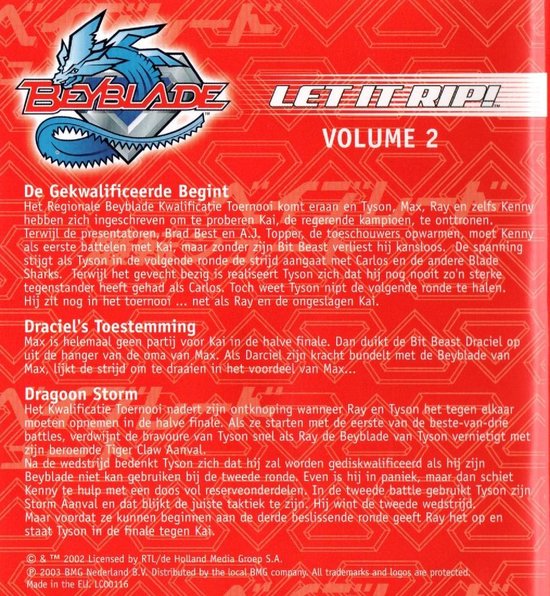 Beyblade - Let it Rip 2 (Dvd) | Dvd's | bol.com