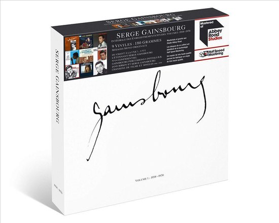 Serge Gainsbourg - Intégrale Vinyle Volume 1 (9 LP), Renaud | LP (album) | Muziek | bol