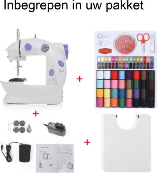 Mini Naaimachine - Draadloos - Elektrisch - Compact - Met Of Zonder ...