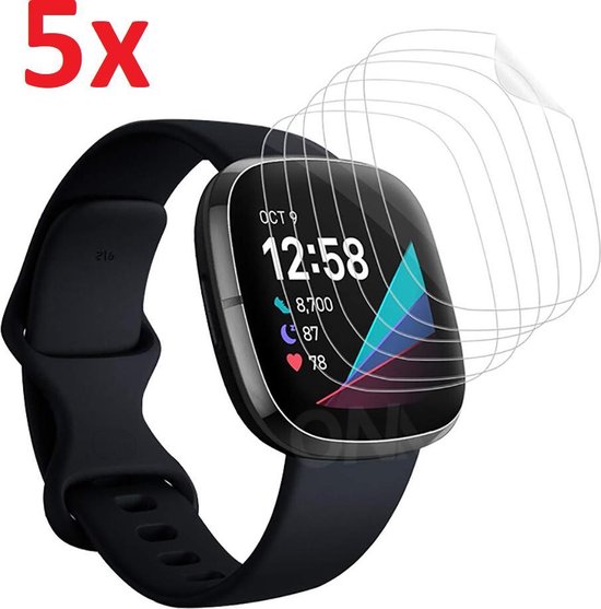 Screenprotector Geschikt Voor Fitbit Sense - Screen Protector Ultradun ... Screenprotector Geschikt Voor Fitbit Sense - Screen Protector Ultradun ...