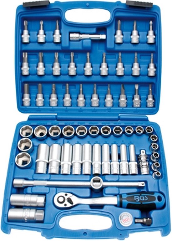 Dopsleutelset - Doppen set 6 kant - 6mm - 24mm en Super Lock 8mm tot ...