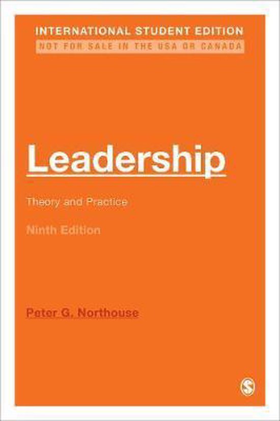 Leadership - International Student Edition | 9781071840917 | Peter G. Northouse | Boeken | bol.com