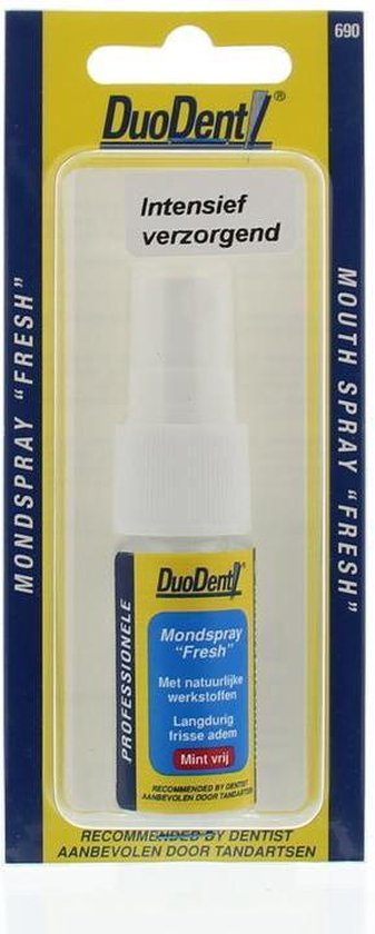 Duodent mondspray fresh 11 ml | bol