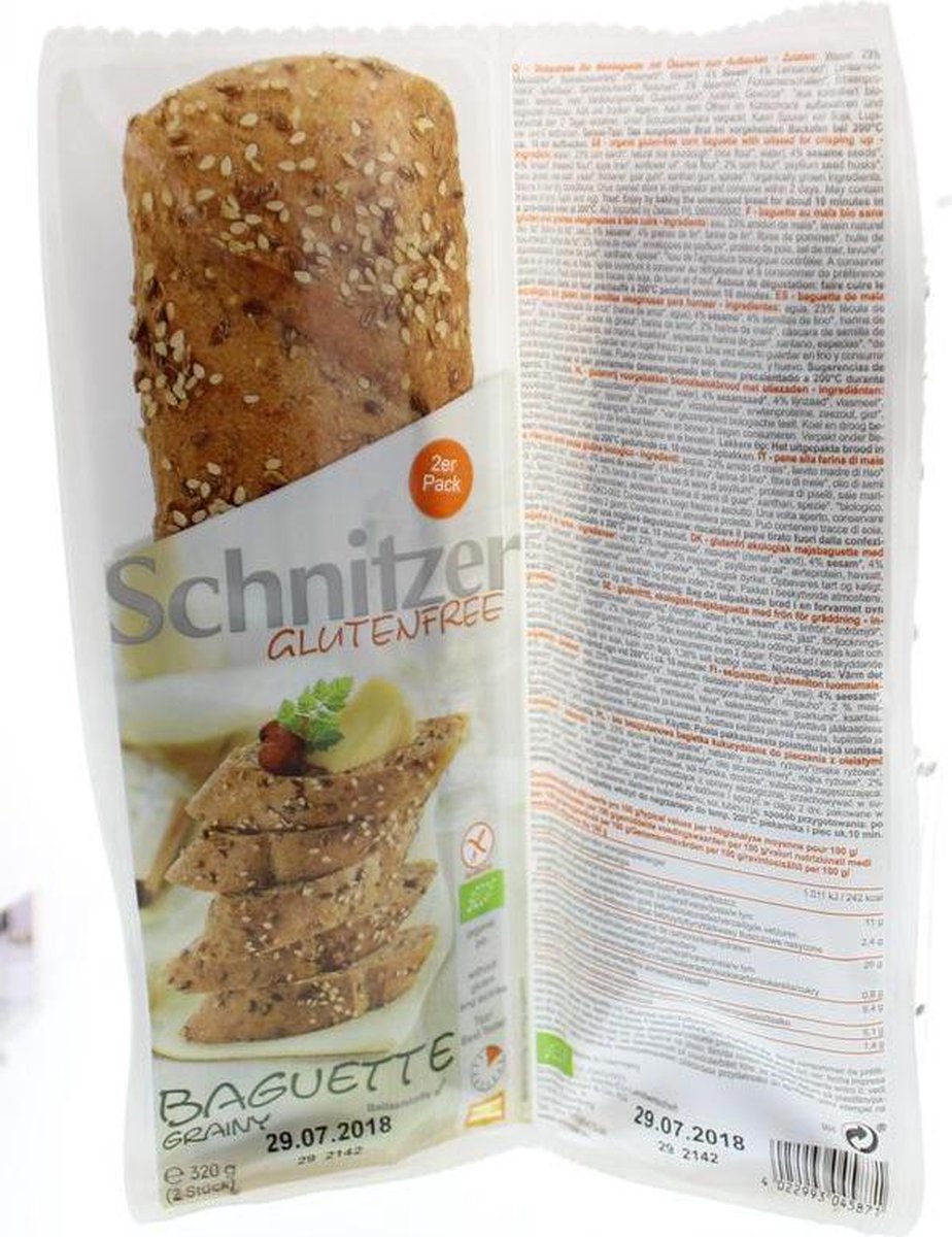 Schnitzer Baguette grainy 320 gram | bol.com