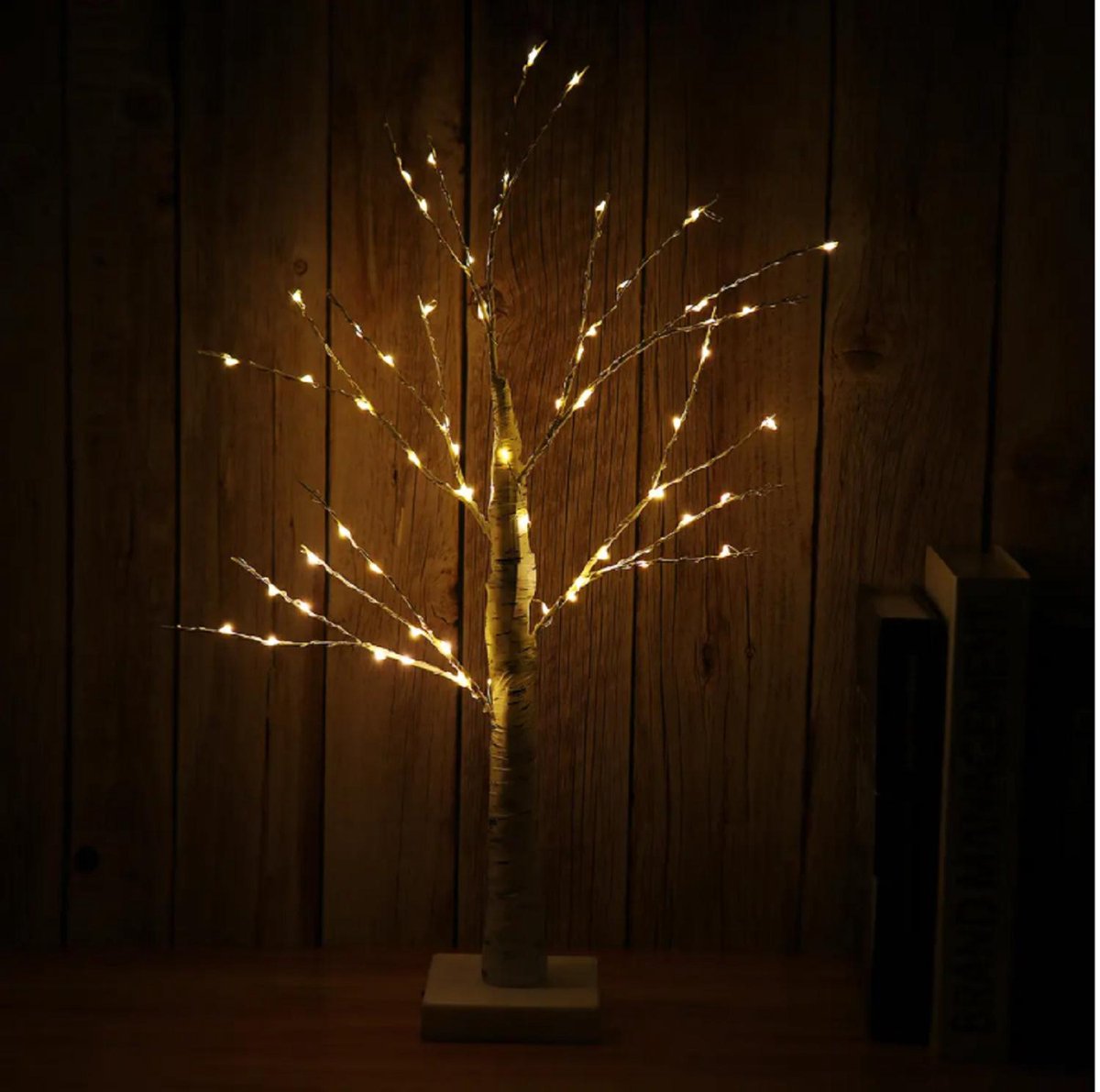 Mini berkenboompje met lichtjes | bol.com