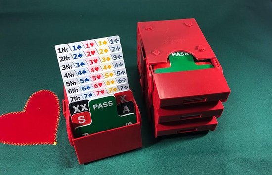 Bridge biedbox kleur rood | bol