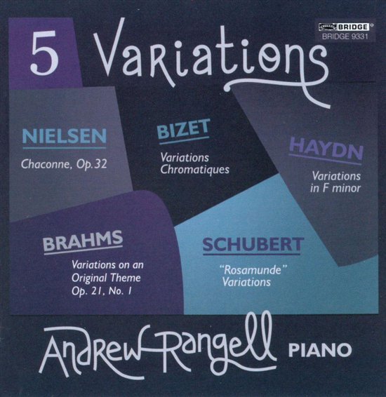 Five Variations, Andrew Rangell | CD (album) | Muziek | bol.com