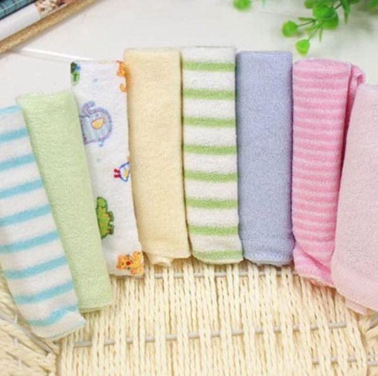 snoetendoekjes – baby – verschillende kleuren – 8 doekjes – extra zacht ...