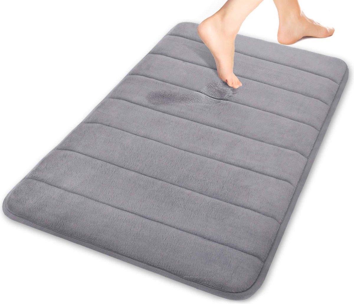 Badmat van Memory Foam - Absorberende Badmat - Water Absorberend ...