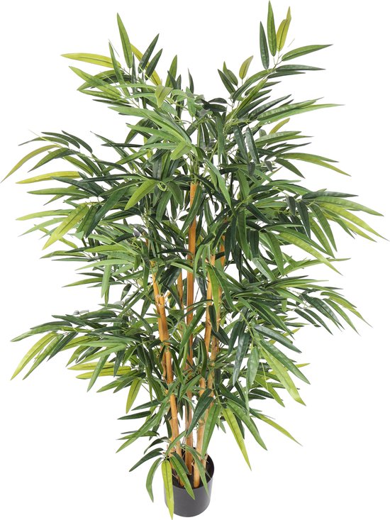 Kunst Bamboe Plant - 155cm - Namaak Bamboe plant in pot | bol