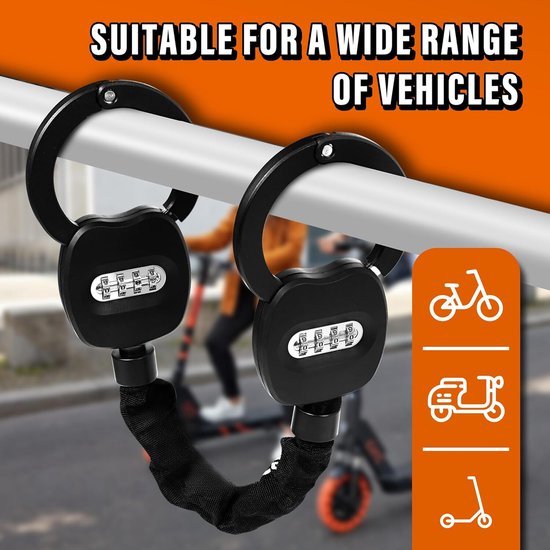 PolkaHome Handboeislot - Handboei slot - Voor elektrische step ...