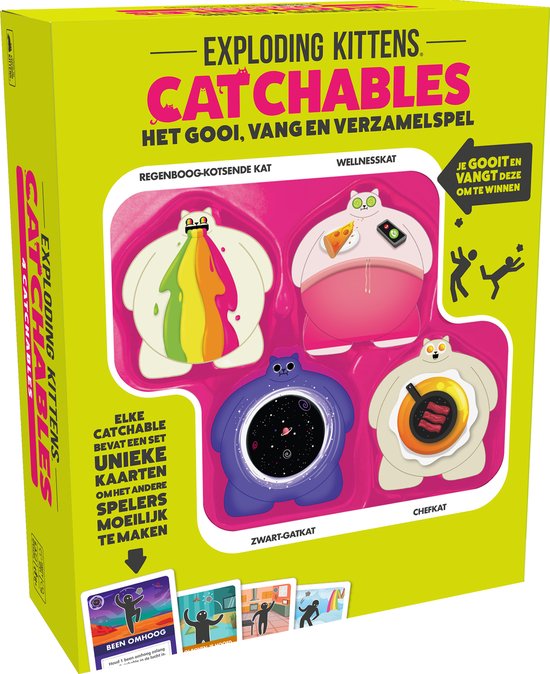 Exploding Kittens - Catchables Core Set - Kaartspel | Games | bol