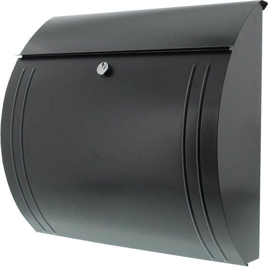 Brievenbus Modena 857 ANT met openingsstop - A4-gleuf - EU-norm EN ...