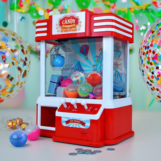 Candy Grabber Deluxe - Snoep Grijp Automaat - Grijpmachine - Candy ...