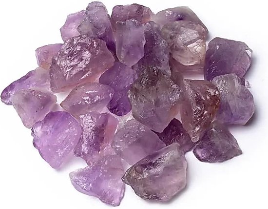 Stolp Kunststof met Ruwe Amethist edelstenen | bol