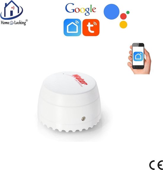 WiFi water-detector met bediening via APP en kan werken met ...
