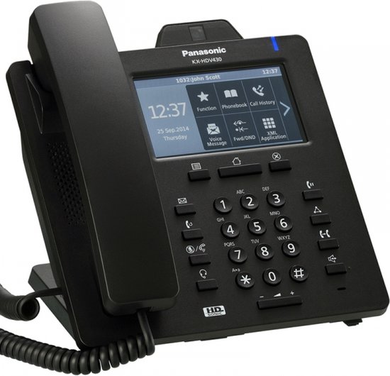 PANASONIC KX-HDV430 VoIP SIP-toestel - Camera | bol