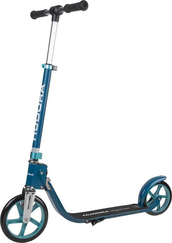 HUDORA Big Wheel Step 215 Scooter Step - Azuur Blauw | bol