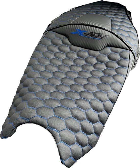 Housse de selle personnalisée Honda X-ADV 750 bleu foncé | bol