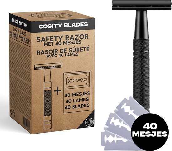 Cosity Blades - Double Edge Safety Razor Veiligheidsscheermes + 40 ...