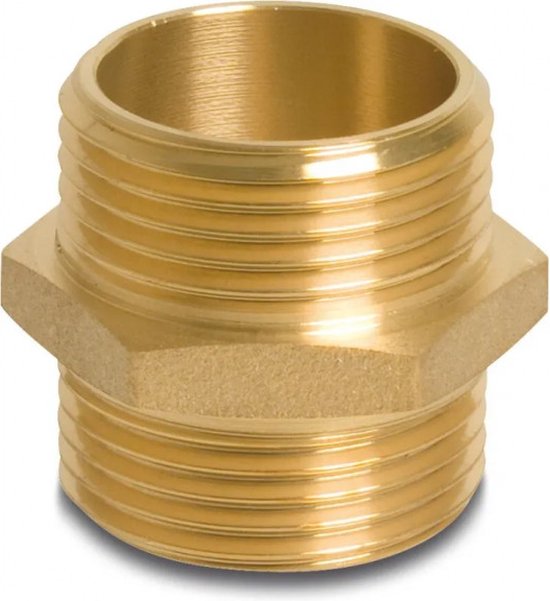 BOSTA Nr. 280 - Messing dubbele nippel 2x2 | bol