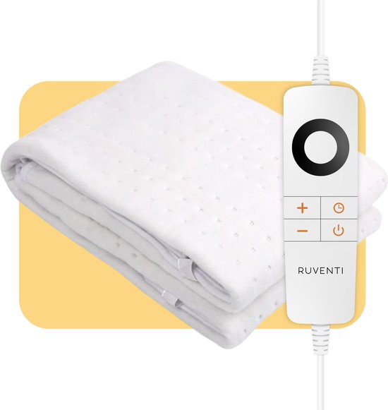Ruventi Elektrische Onderdeken - 150 x 80 cm - 6 Standen ...