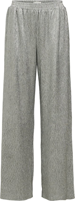 Object Broek Objlouise Sutanna Mw Wide Pants 136 23045531 Silver Dames ...