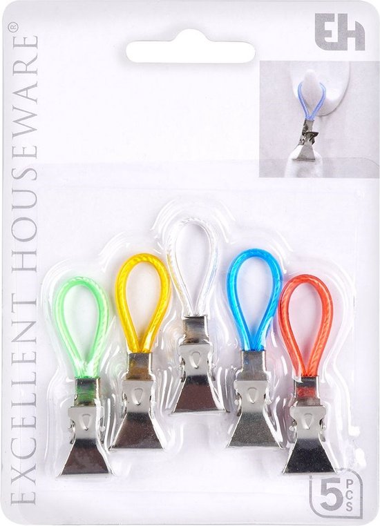 Handdoekklemmen, handdoekhaken, handdoekclips met lussen ...