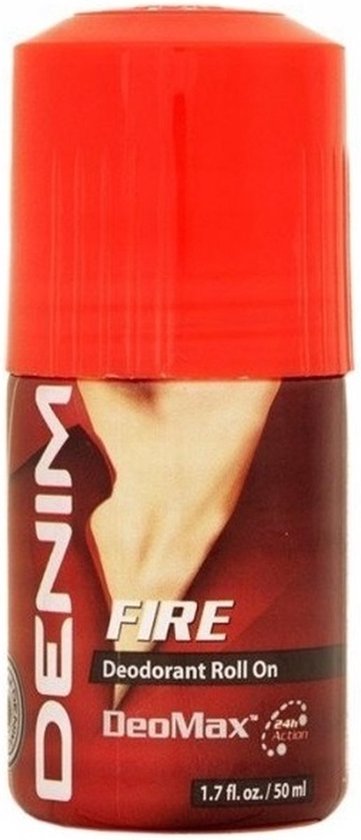 Deomax Fire Denim Deo Stick - 50 ml - 4-Pack Verfrissende Bescherming | bol